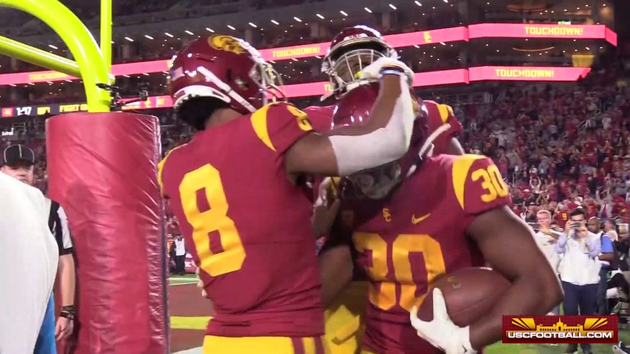 Field-level highlights from USC's win over Arizona - YouTube