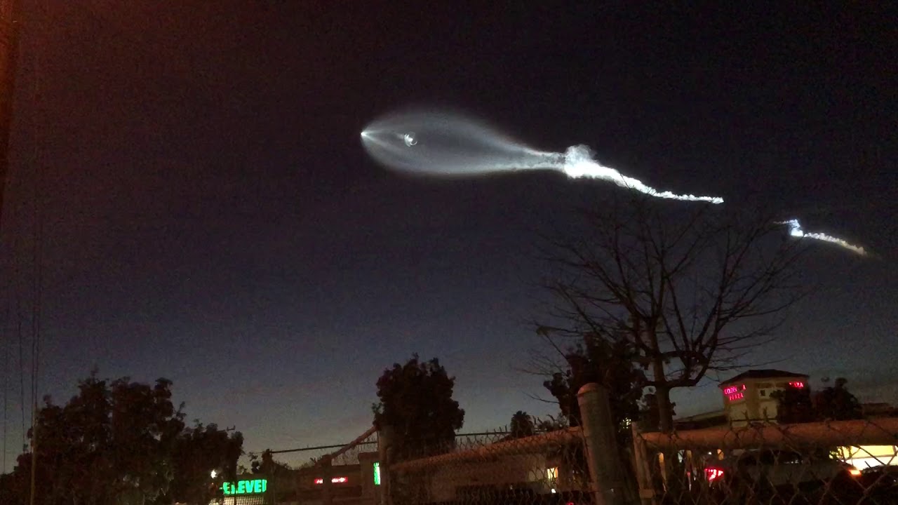 Real space ship entering earth - YouTube