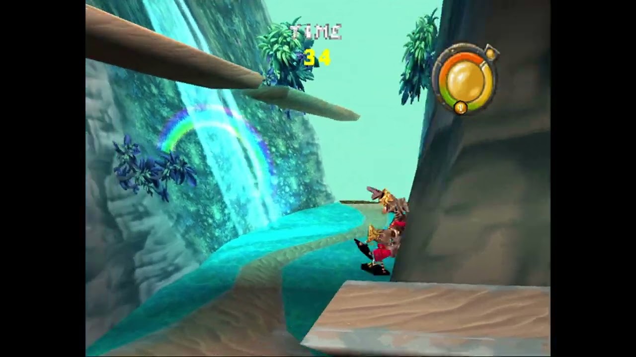 Rayman Rush (PS1) Thousand Waterfalls in 01:03:00 - YouTube