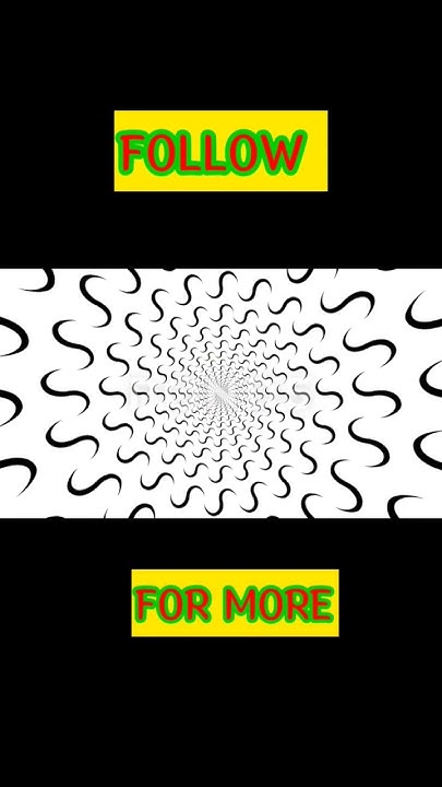 Concentric, Dashing, Rotating, Abstract Symbols, Arcs - Optical , Visual Illusion #viral - YouTube