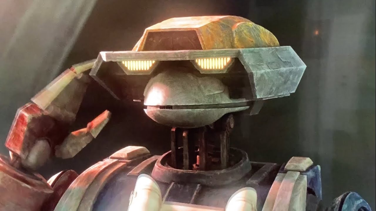 Star Wars: Bad batch season 2 episode 3 tactical droid scenes - YouTube