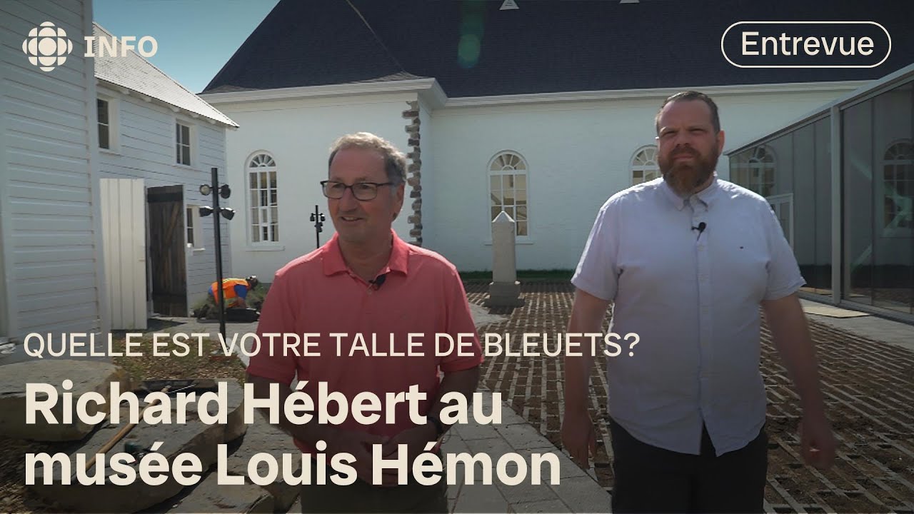 La talle de bleuets de Richard Hébert... au musée Louis Hémon - YouTube