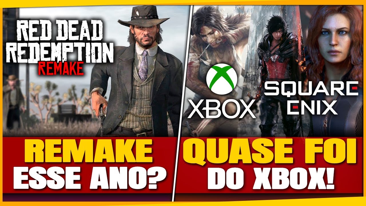 RED DEAD Remake / Square Enix QUASE vendida XBOX / Star Wars Eclipse só ...