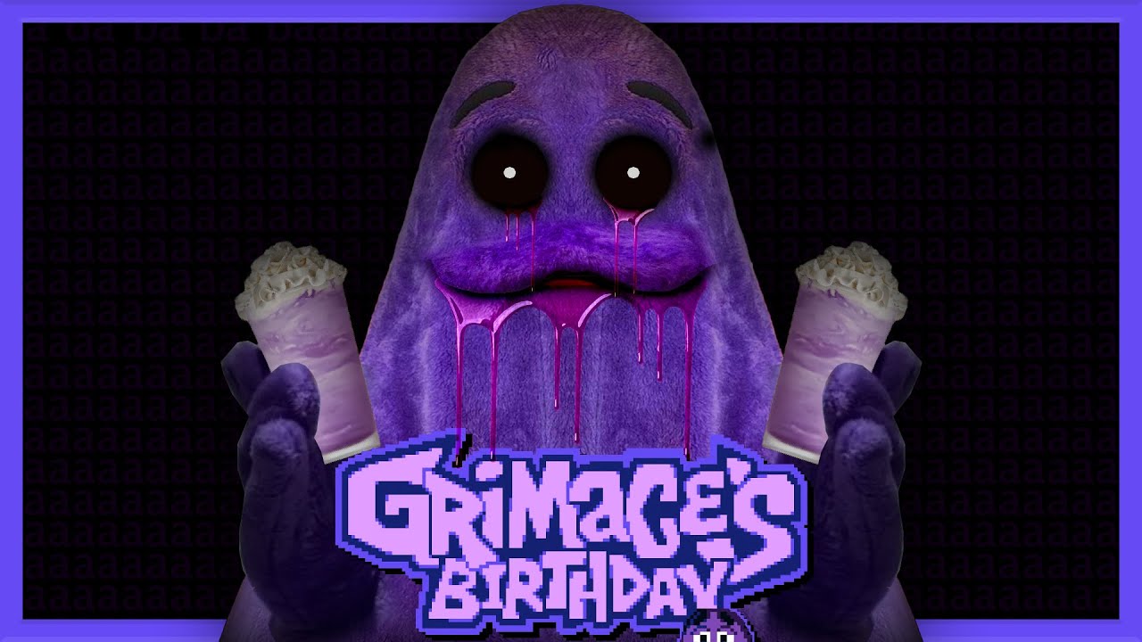 Grimace Has a Game... - (Grimace’s Birthday) - YouTube