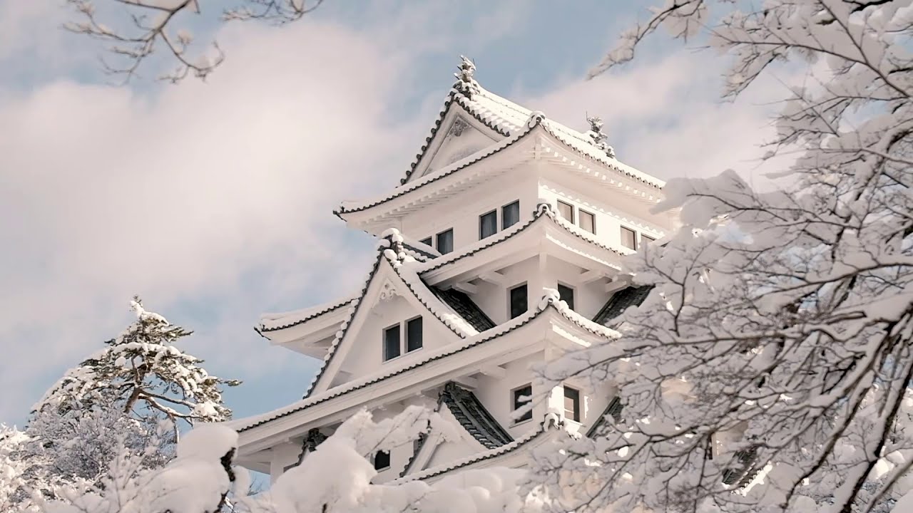 Gujo Hachiman Castle: Winter Dream - YouTube