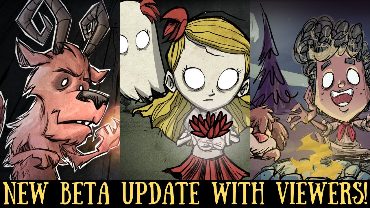 NEW Wortox, Walter, & Wendy Update With Viewers - Don't Starve Together ...