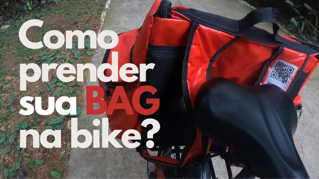 Como prender sua BAG NA GARUPA da BIKE? IFOOD | RAPPI | UBER - YouTube