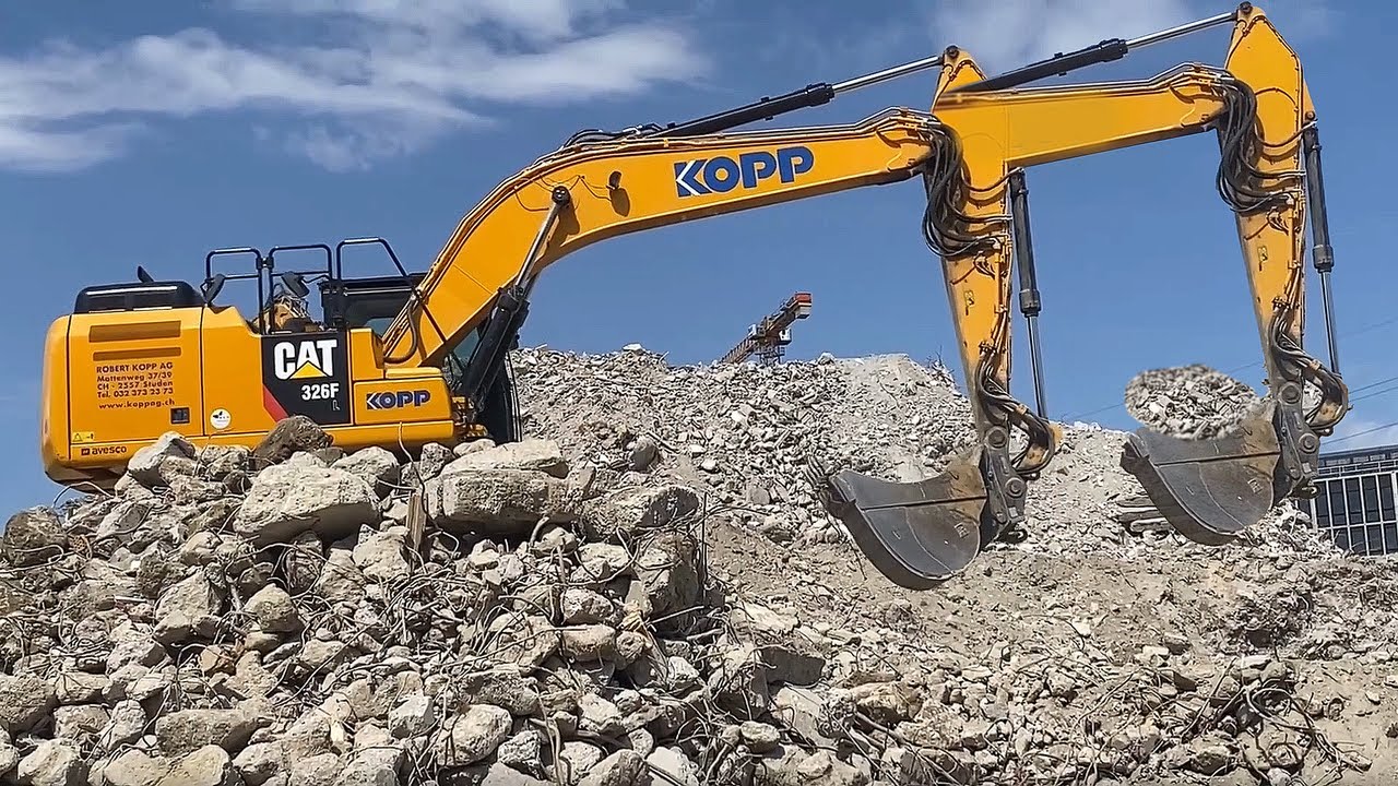 Incredibly powerful industrial machines that are worth seeing - YouTube