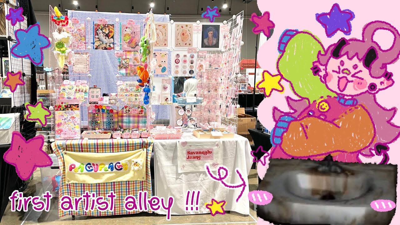 savannah animazing - artist alley vlog feat. savannah.jaane - our first ...