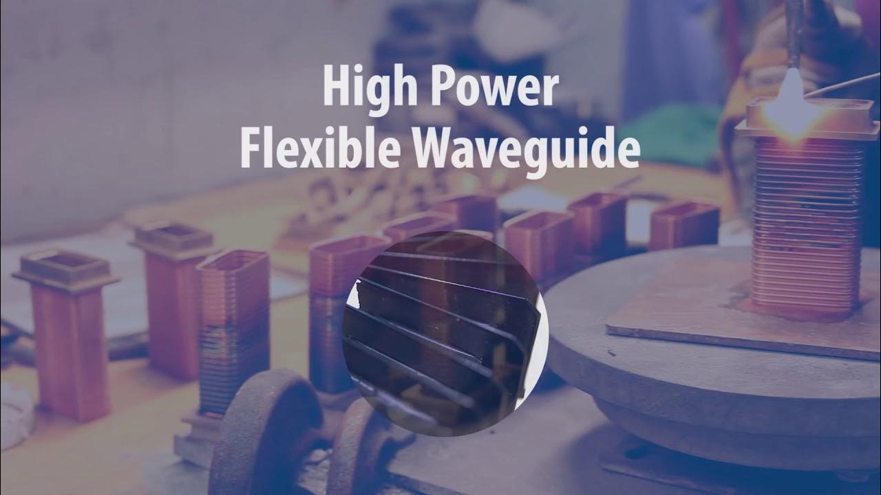 Flexible Waveguide | Mega Industries | RF Solutions - YouTube