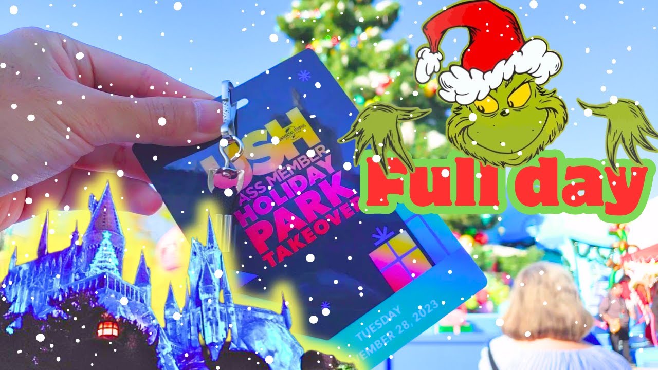 [2023] Pass Member Holiday Park Takeover Special Event at Universal ...