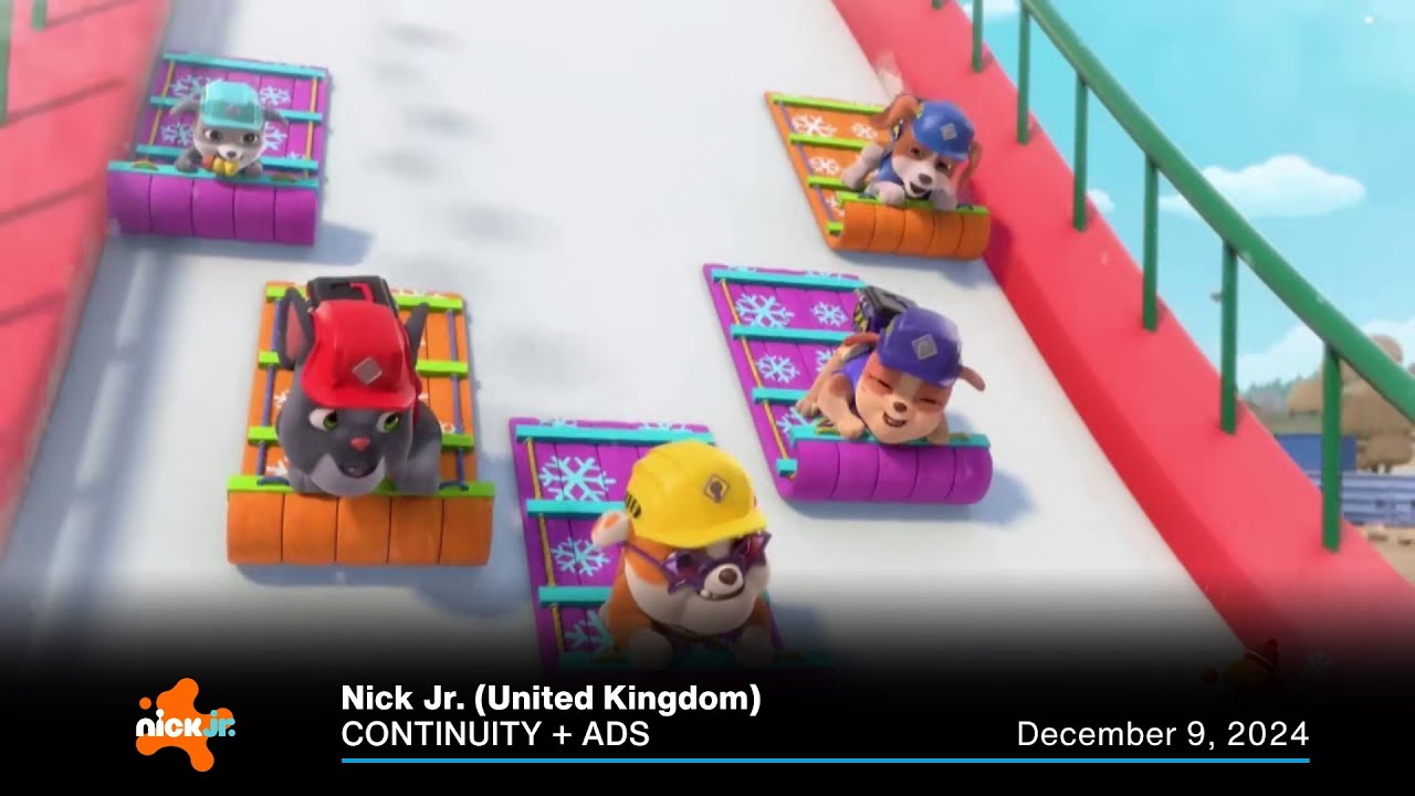 Nick Jr. (UK) continuity + ads | December 9, 2024 - YouTube
