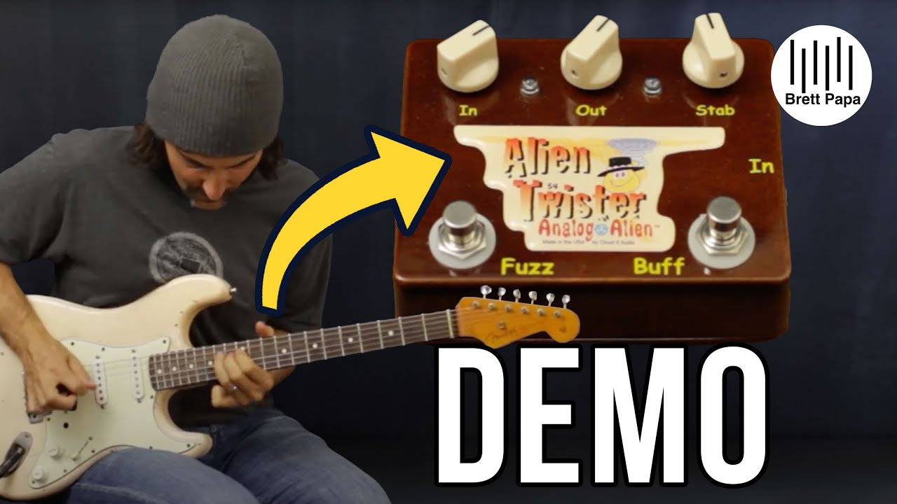 Analog Alien - Alien Twister - Pedal Demo - Fuzz - YouTube