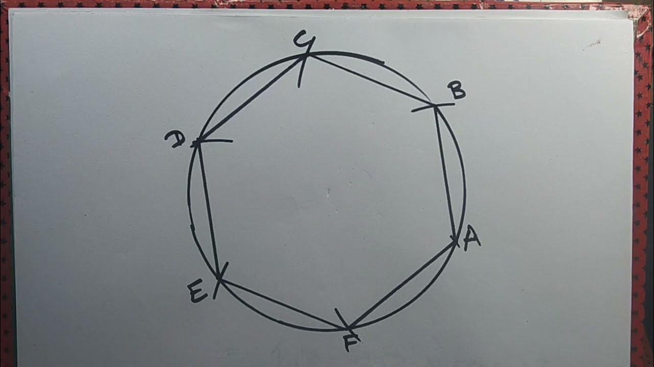 Construct a regular hexagon - YouTube