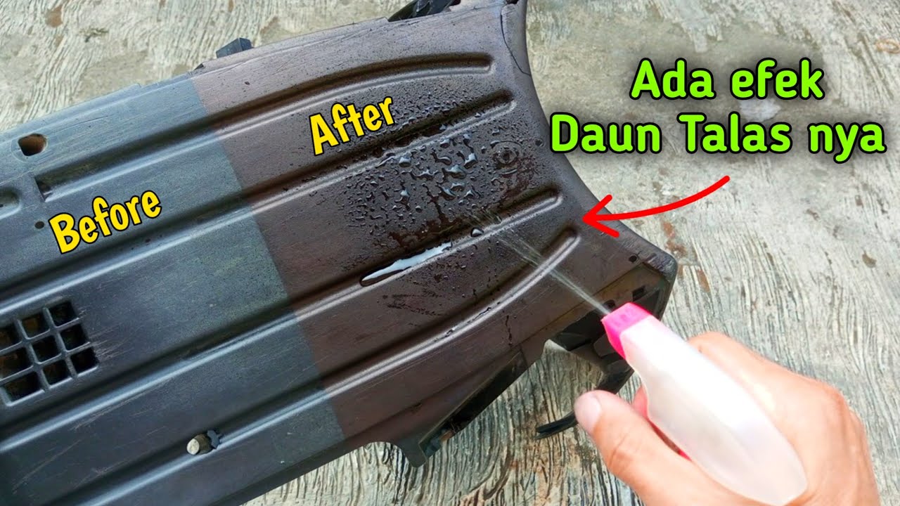 CARA MEMBUAT EFEK DAUN TALAS DAN MENGHITAMKAN BODY MOTOR DENGAN MUDAH ...