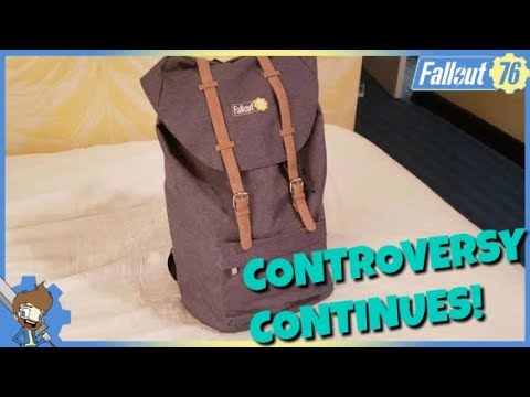 FALLOUT 76 Bag Controversy Continues - Influencers Received Free Bags ...