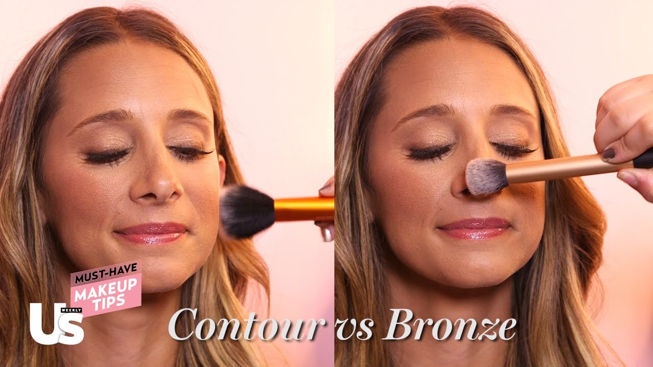 Morning Makeup Tip: The Difference Between Bronzer and Contour - YouTube