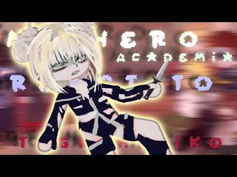 Pro heroes react to Himiko Toga 1/1 || Mha react to LOV 1/3 || 2x speed || русский/english