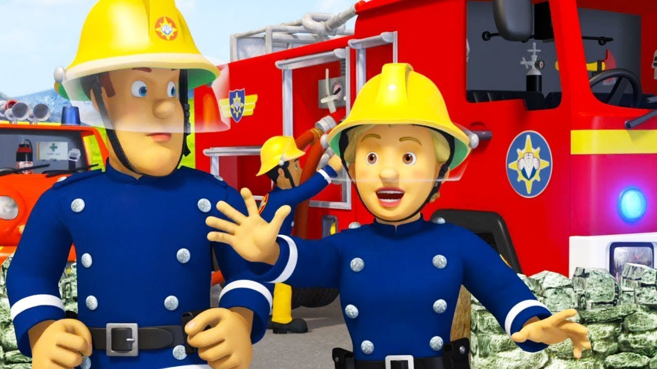 Sam le Pompier en français 🚒Julie contre le feu 🔥 Sam à la rescousse ...