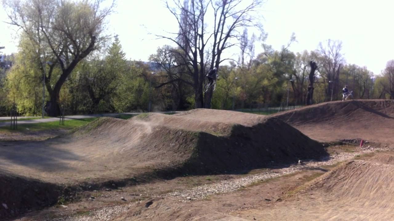 Tomas Slavik - first straight BMX track BRNO - YouTube