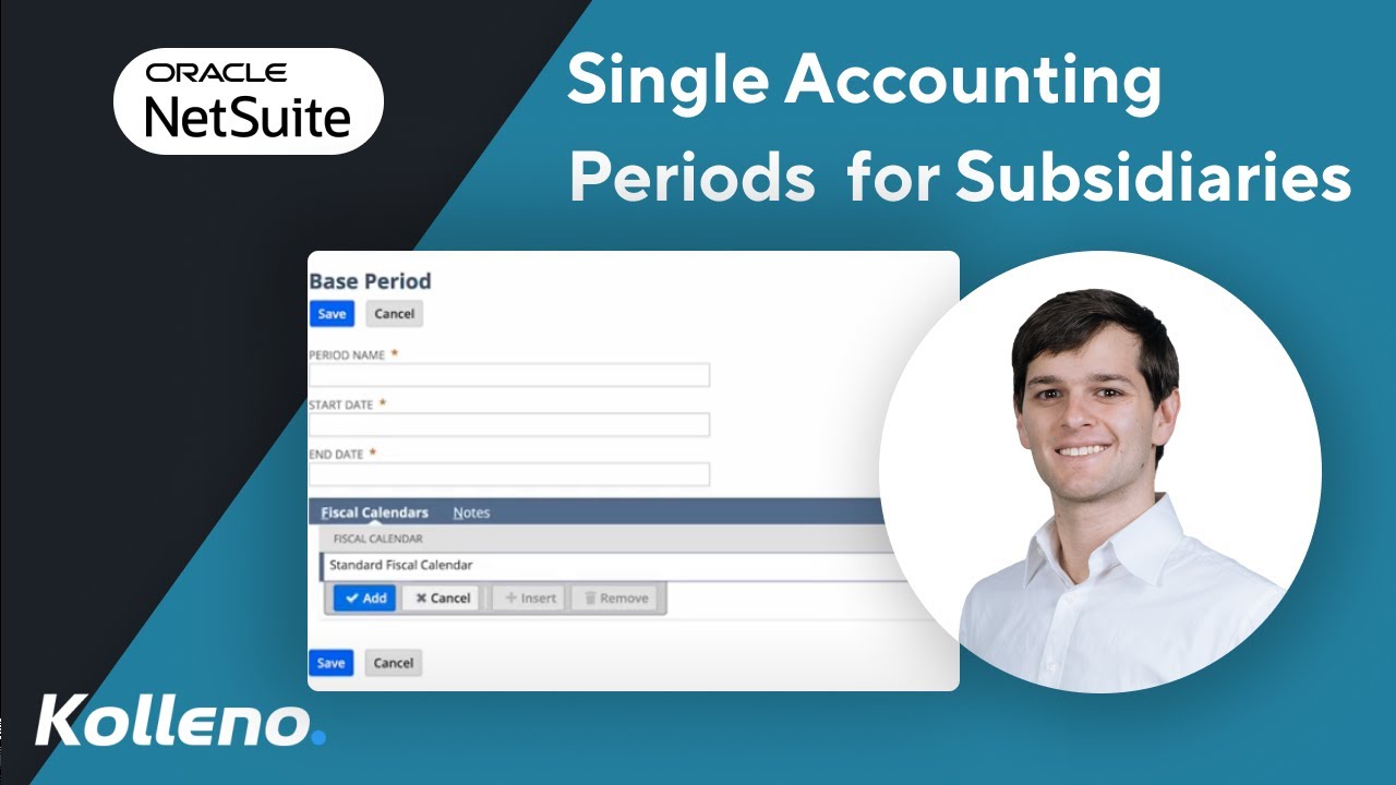 NetSuite Tutorial | Setting Up Single Accounting Periods for ...