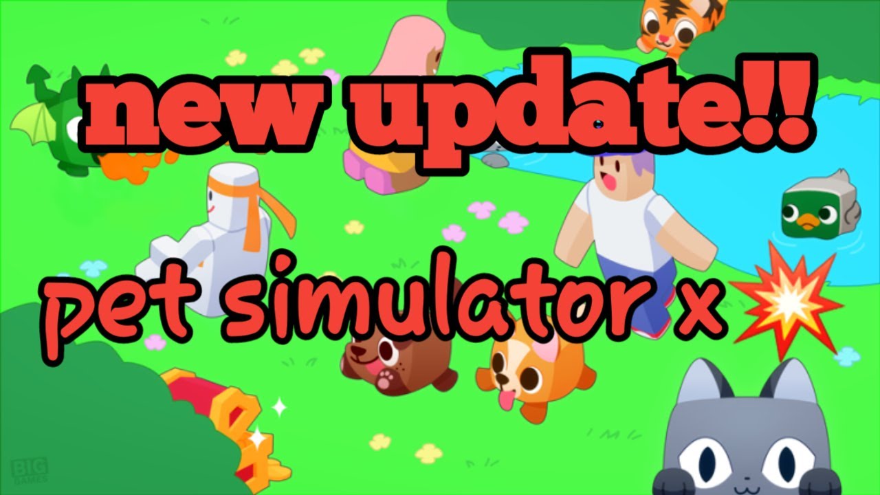 NEW UPDATE IN PET SIMULATOR X #petsimulatorx - YouTube