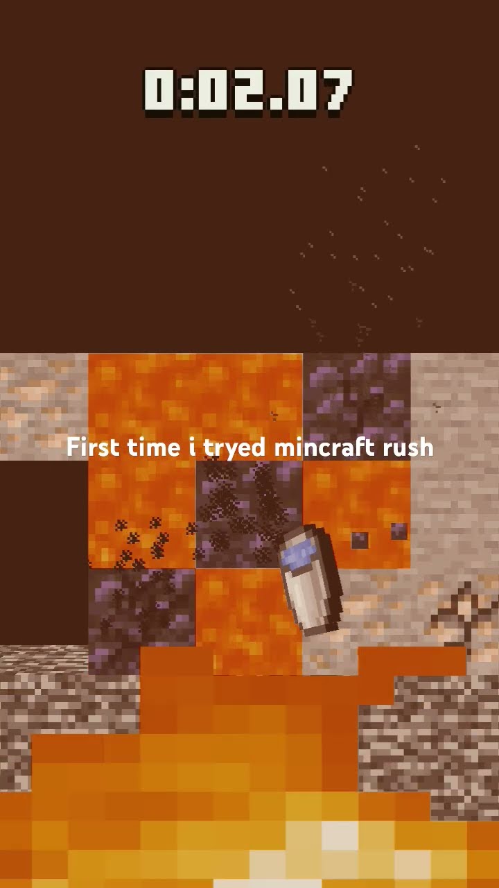 trying minecraft rush:D - YouTube