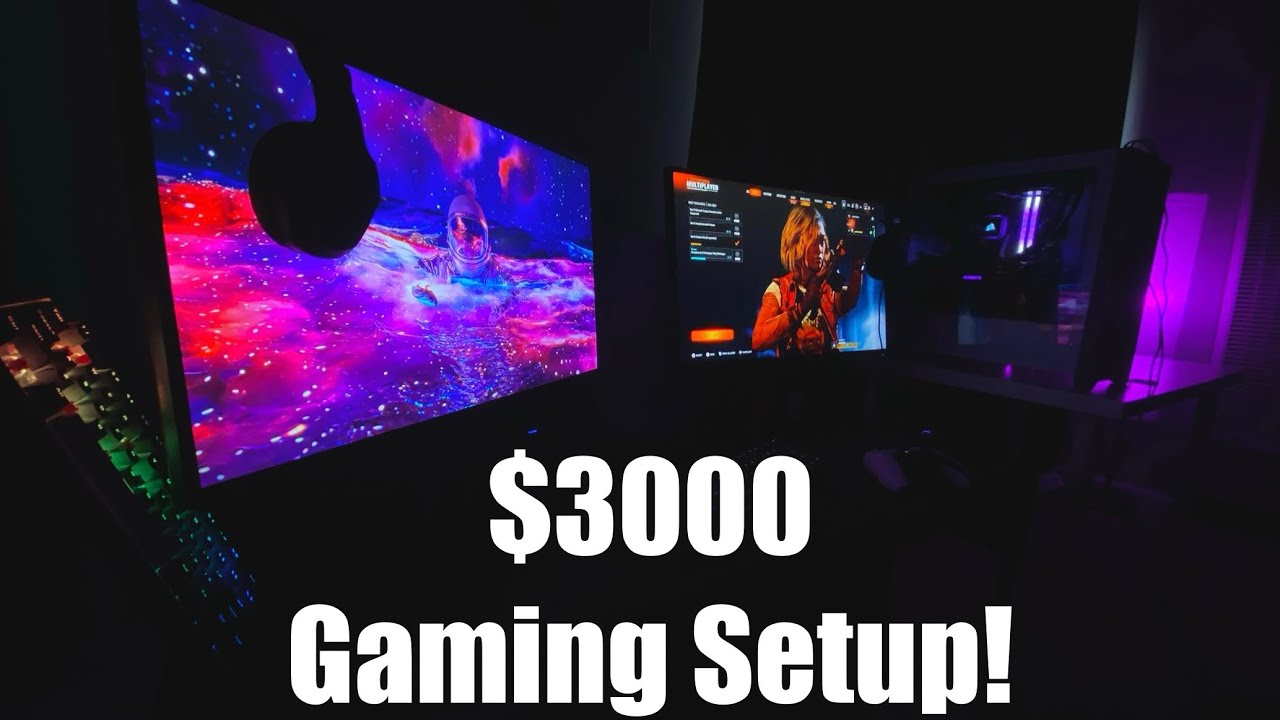 My $3000 Gaming Setup! (2025) - YouTube