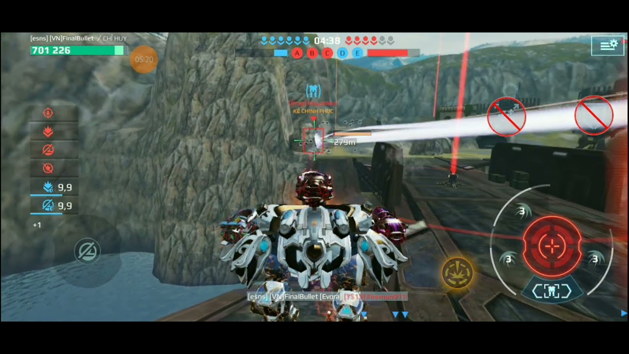 [War Robots] Serap typhoon tử thủ giữ cột, vô em nào thịt em đó ...