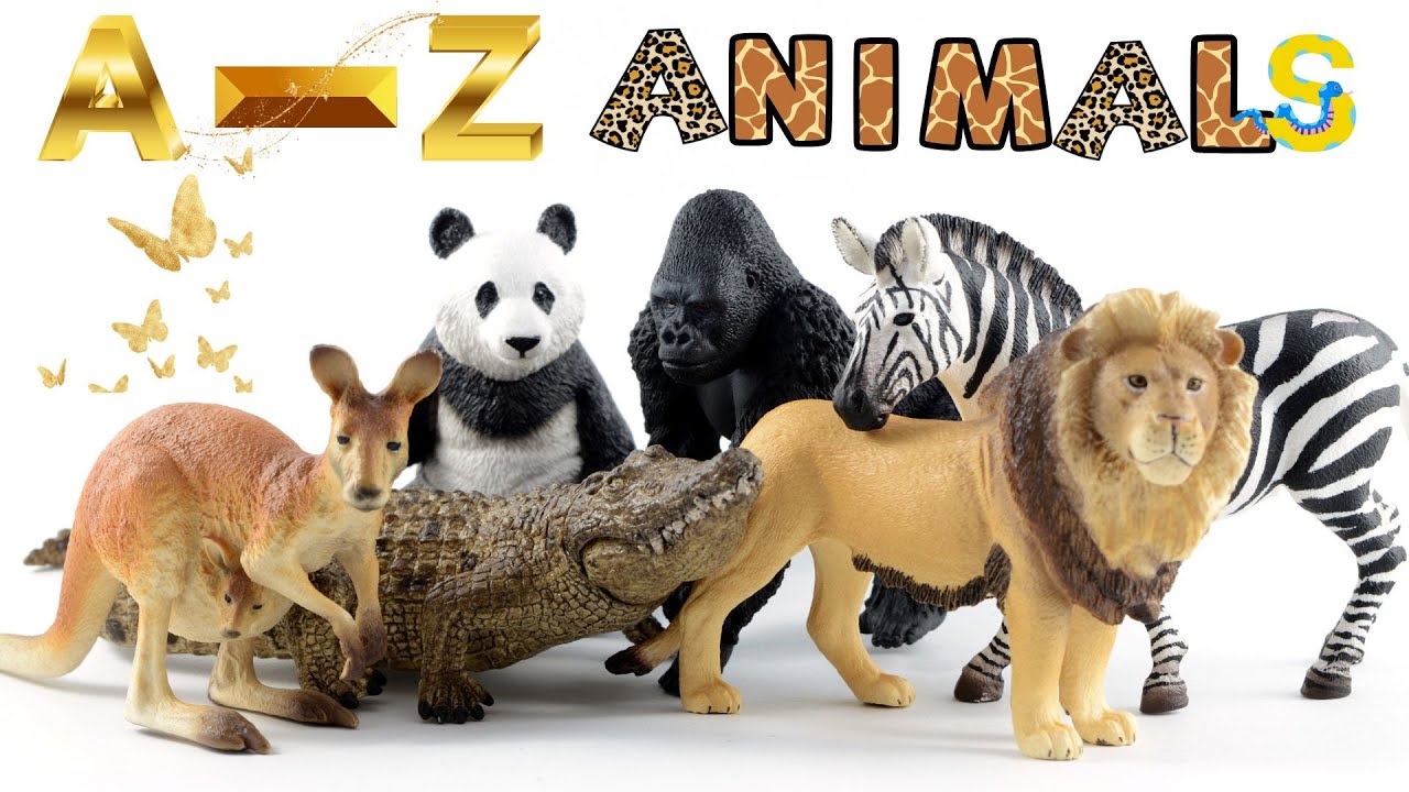 Alphabet Animals – Learn the Alphabets, Animal Names & Animals | ABC's ...