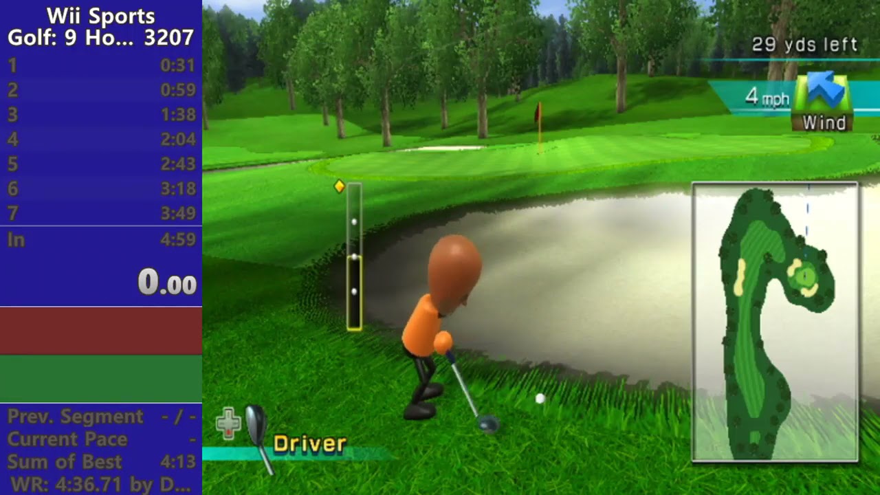 When You Miss A Shot In Wii Sports Golf - YouTube