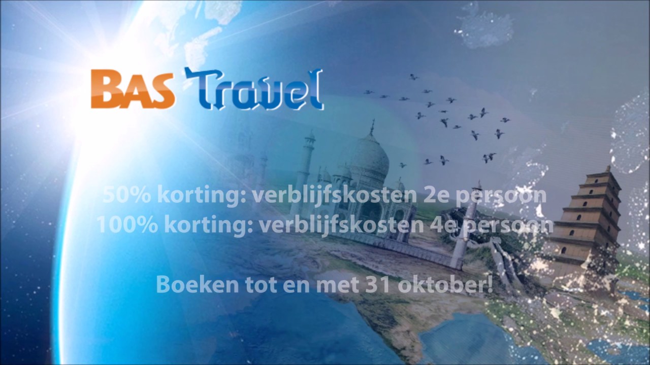 BAS Travel Oktober aanbieding 2016 - YouTube