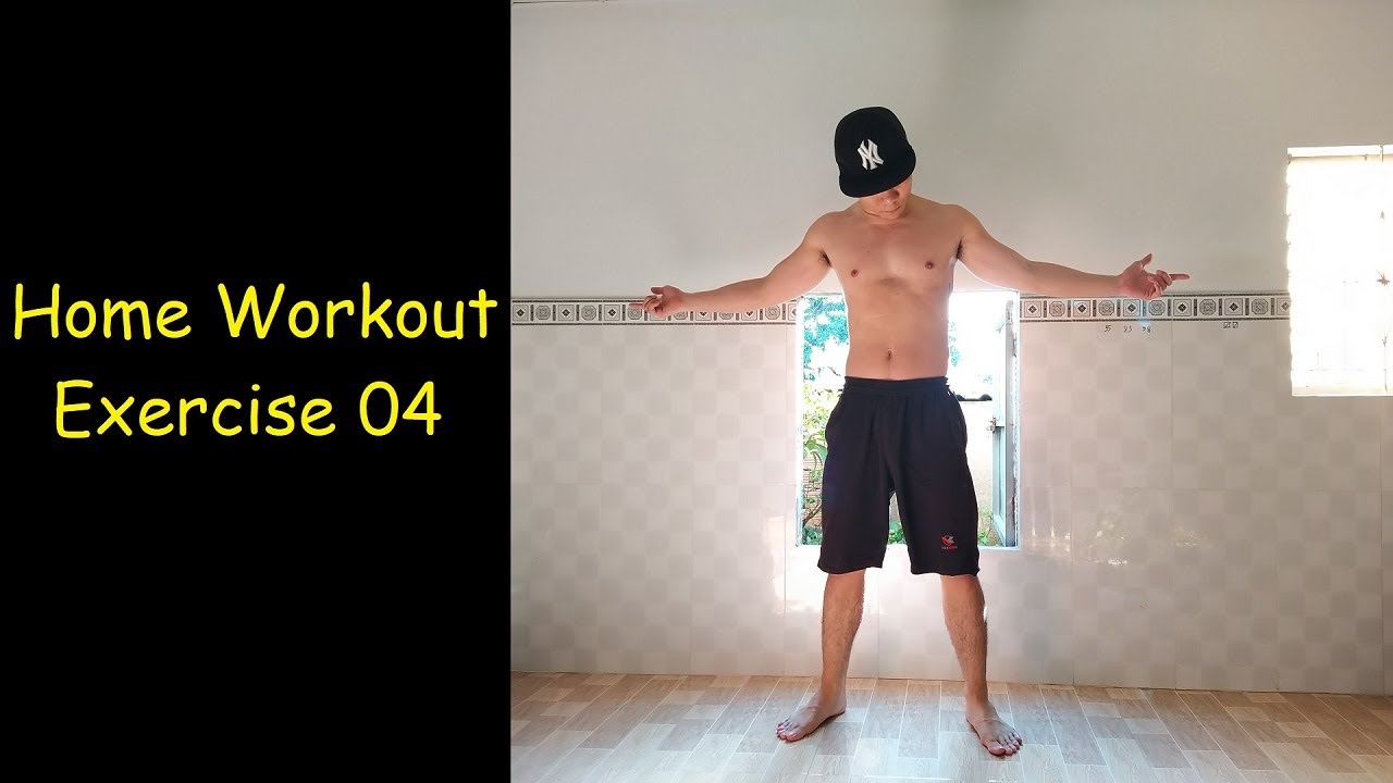 Home Workout No Equipment - Full Body Workouts for Beginners - HIIT 04 ...