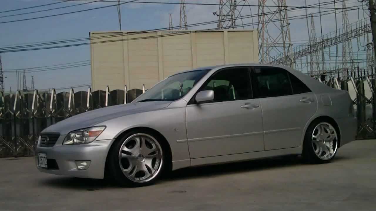 LEXUS IS200 + AirREX digital air suspension system - YouTube
