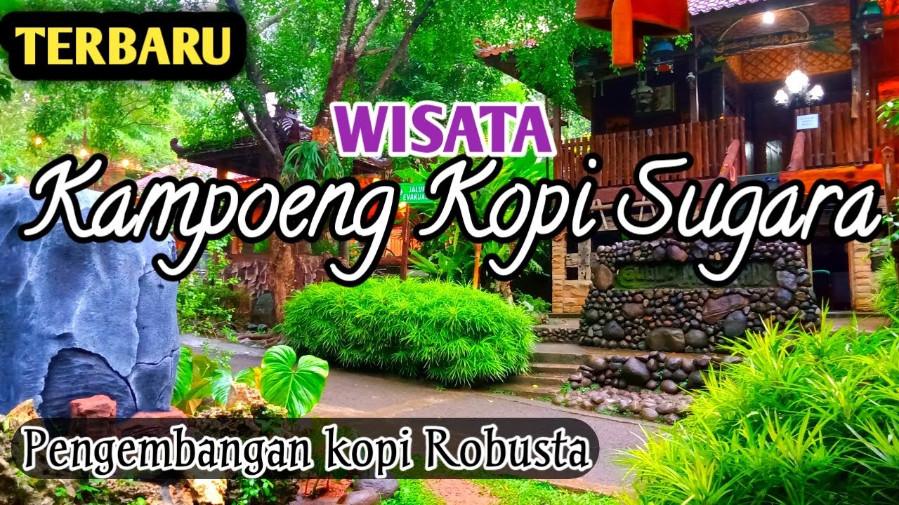 Kampung Kopi Sugara & Resto | Wisata Terbaru Bernuansa Alam di Cilacap - YouTube