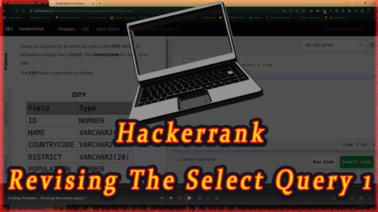Most Efficient Way To Solve Revising the Select Query 1 In Hackerrank ... Most Efficient Way To Solve Revising the Select Query 1 In Hackerrank ...