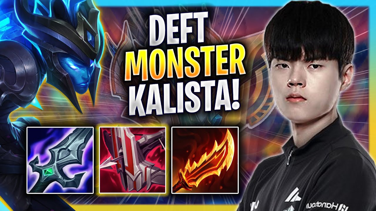 DEFT IS A MONSTER WITH KALISTA! - DK Deft Plays Kalista ADC vs Ezreal! | Bootcamp 2023 - YouTube