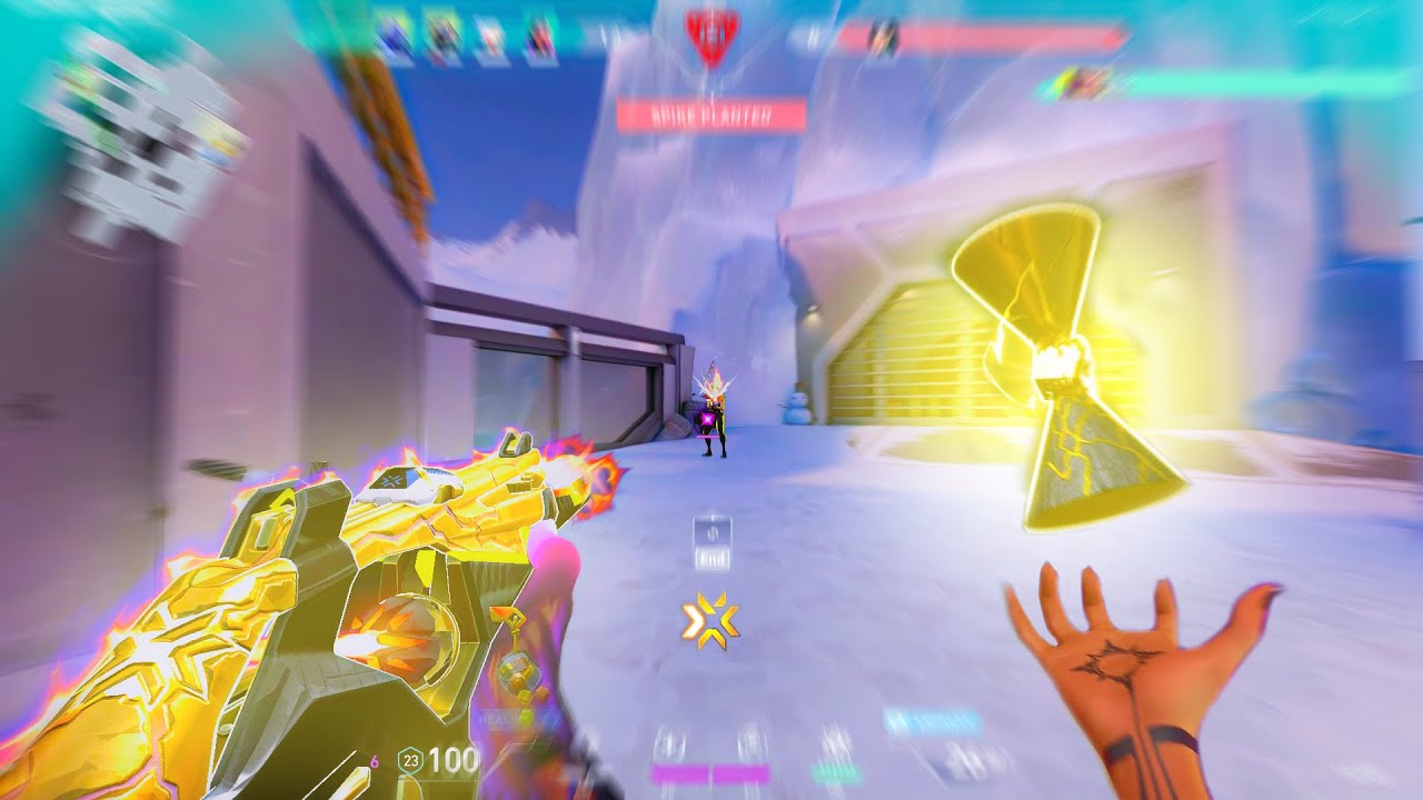 Valorant But, Its AimBot DOT Crosshair... - YouTube