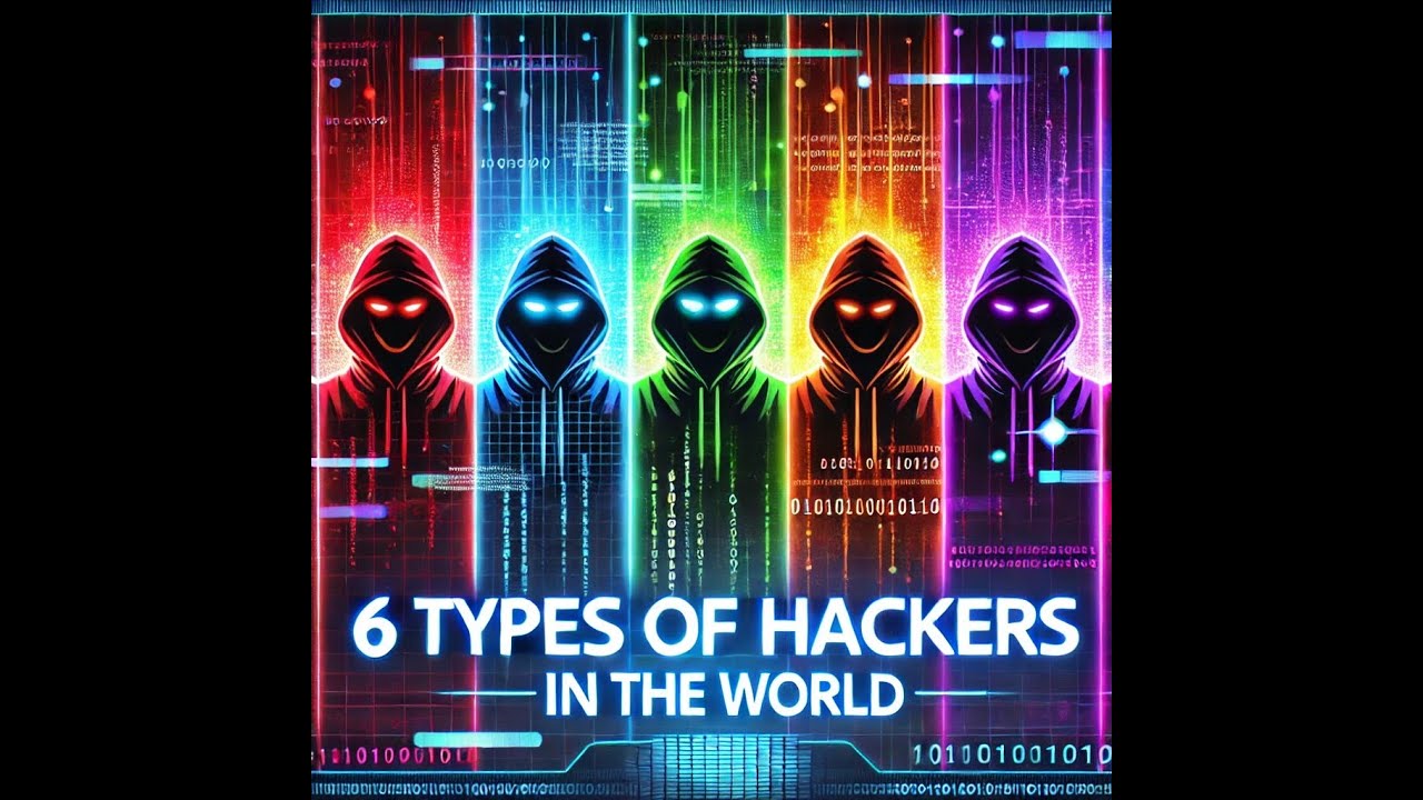 Top 6 Types of Hackers in the World. انواع القراصنة - YouTube