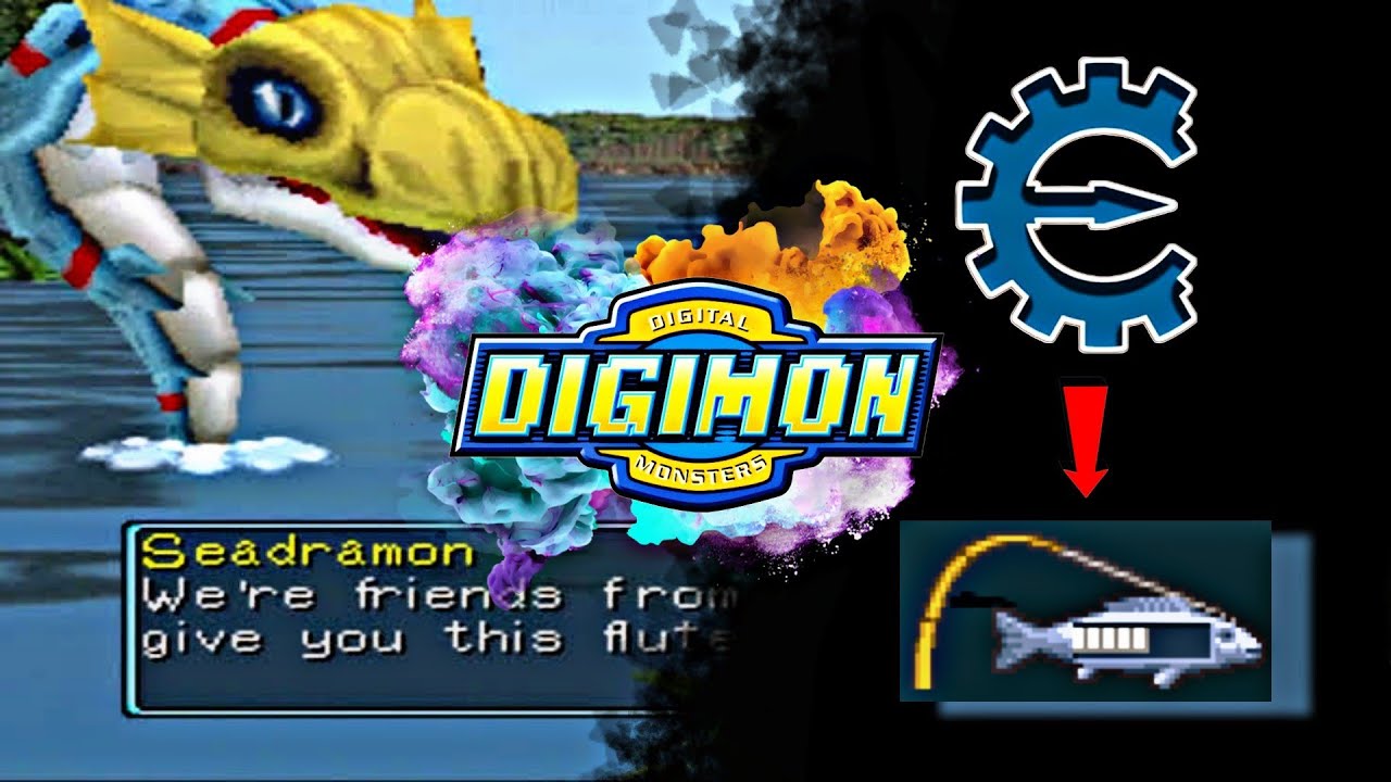 Cheat Tension Bar Fishing In Digimon World 1 | Easy Catch Seadramon ...