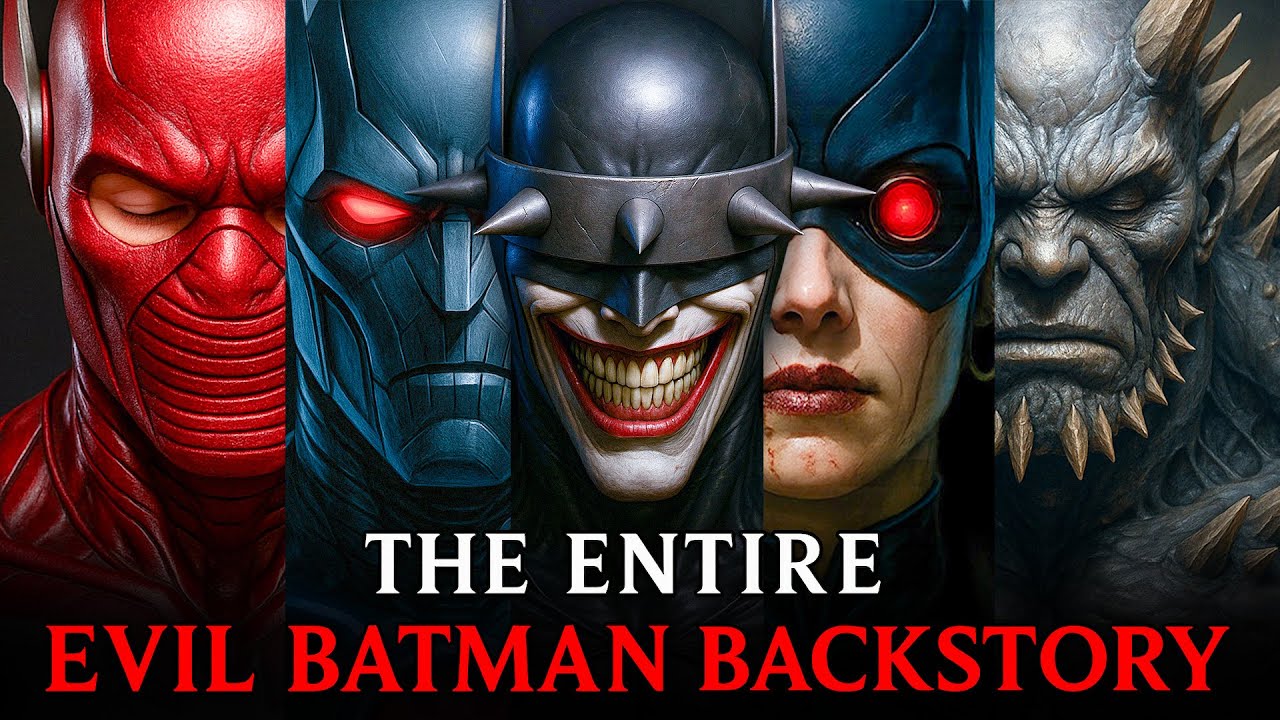 Every Evil Batman Variant's Backstory To Fall Asleep To - YouTube