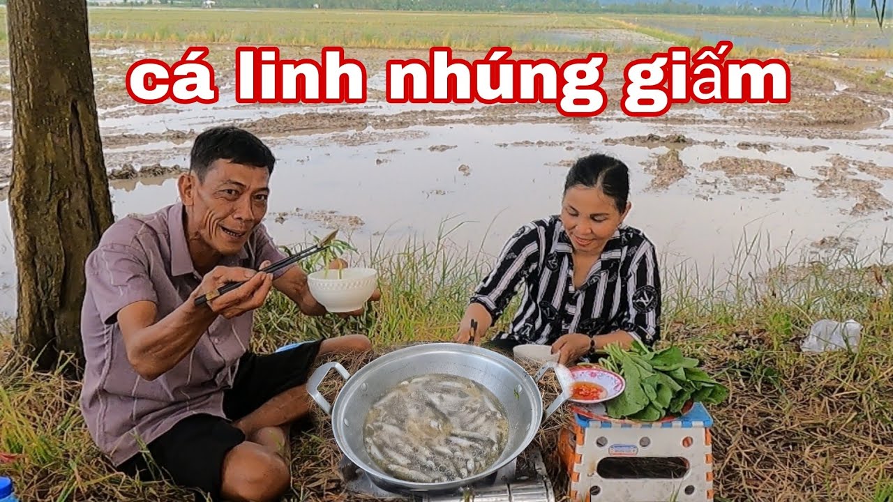 Vợ Chồng Tư Cà Khịa Làm Món Cá Linh Nhúng Giấm Đặc Sản Mùa Nước Nổi ...