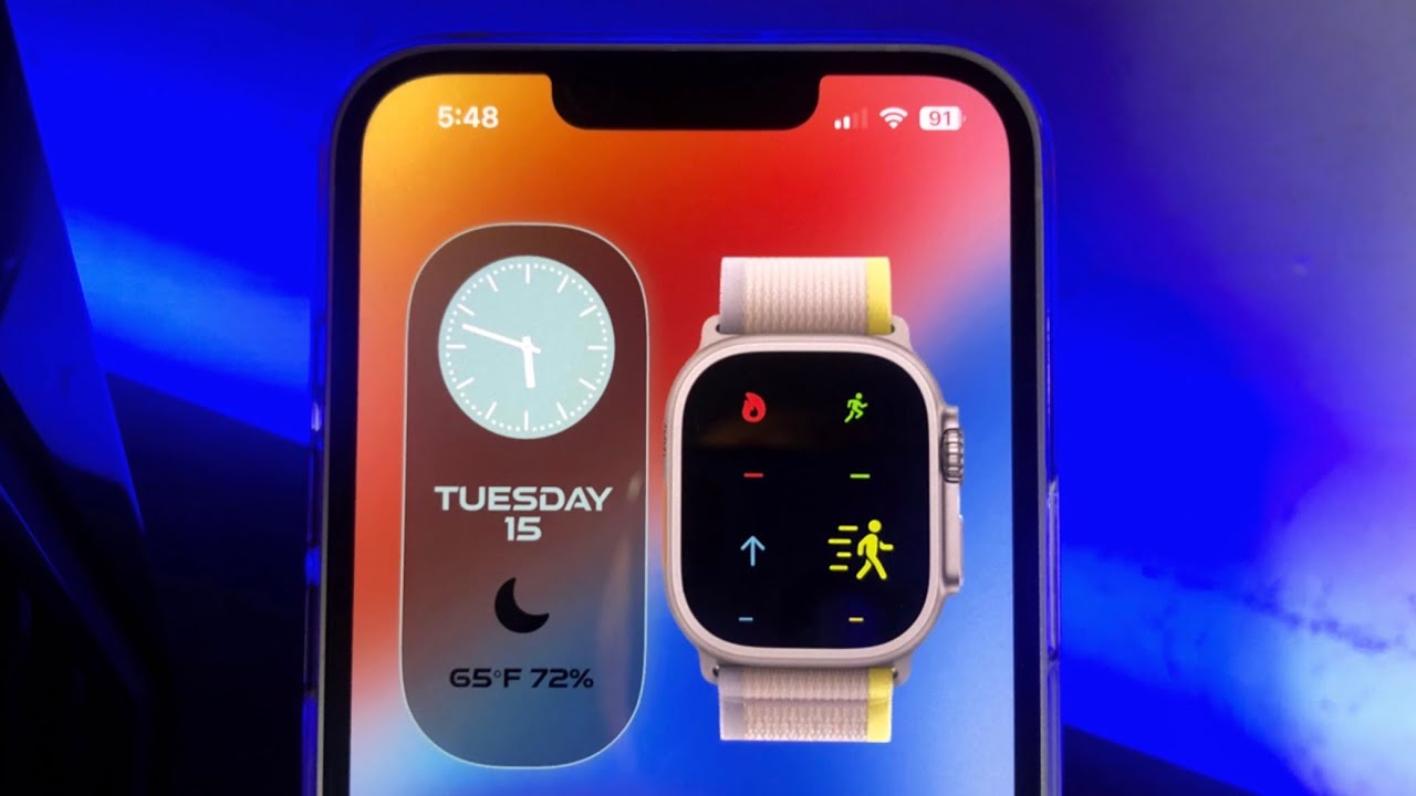 How to Enable New Apple Watch Ultra Widget on iPhone - Enable Now ...