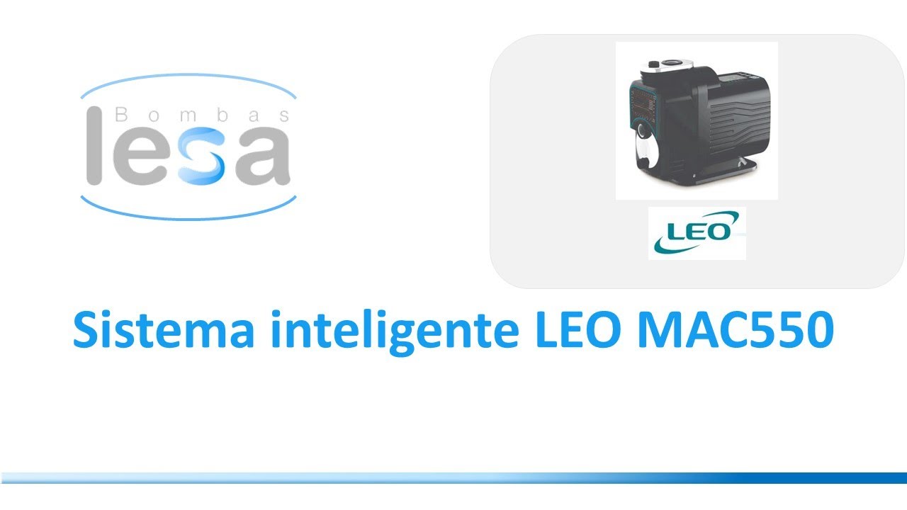 MAC 550 LEO - Presentacion comercial - YouTube