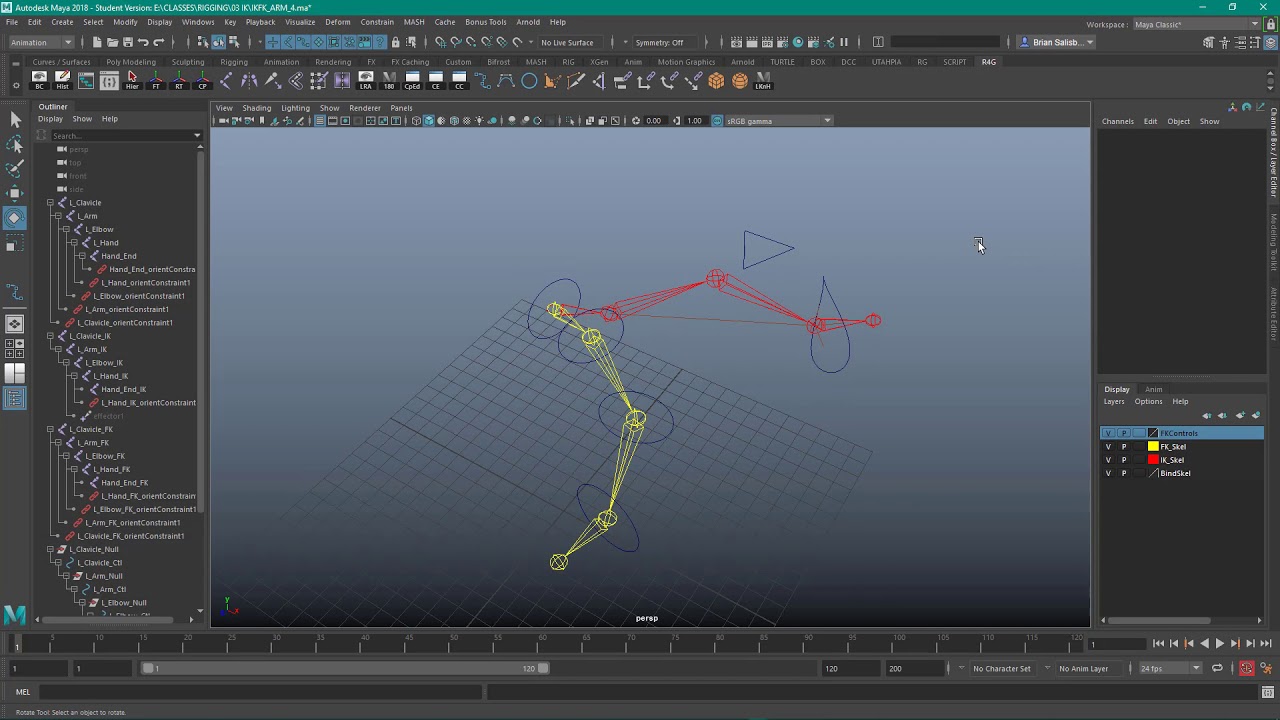 Arms 05 - IK-FK Switch - YouTube