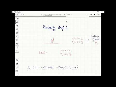 W3L2: Buffon's needle problem - YouTube