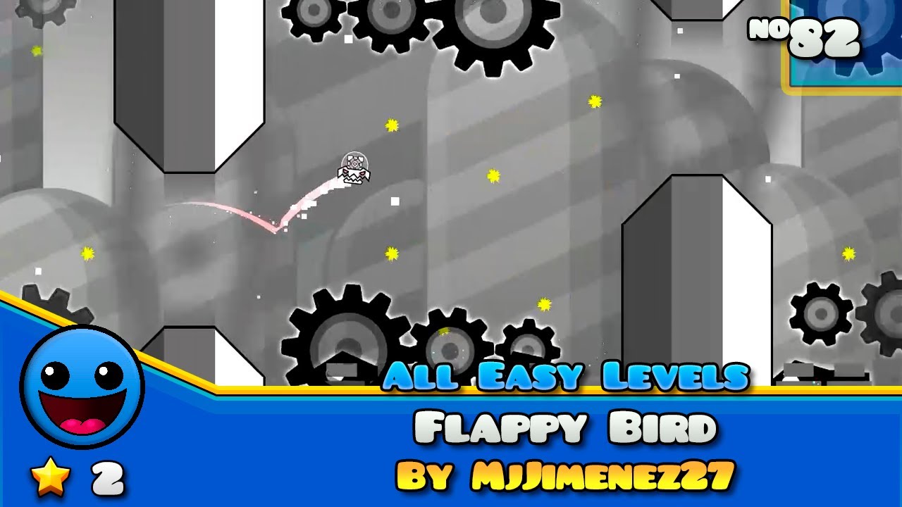 Geometry Dash - "Flappy Bird" By MjJimenez27 100% | GDP: Easy Levels ...