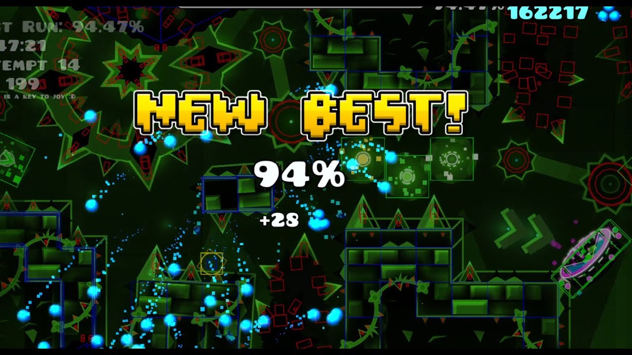 Playing Geometry Dash (wow) - YouTube