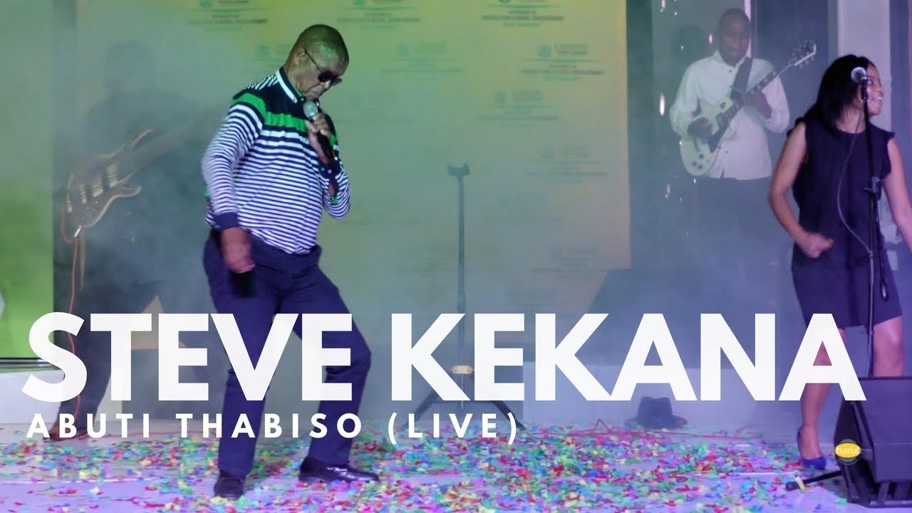 STEVE KEKANA- ABUTI THABISO (LIVE) PDARD2017 - YouTube