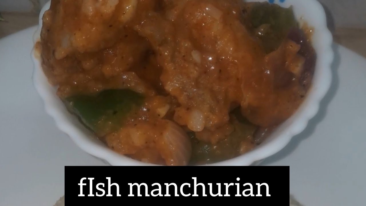 Fish manchurian || crispy chilli fish || Restaurant style || Chilli ...